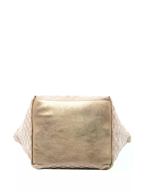 Gucci Gg Canvas Web Tote Bag - Neutrals