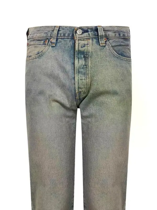 LEVI'S 501 Faded-effect Jeans - Blue