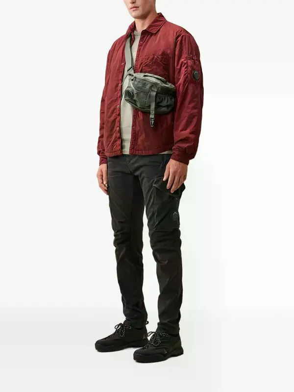 C.P. COMPANY Chrome-r Lens Padded Button Overshirt