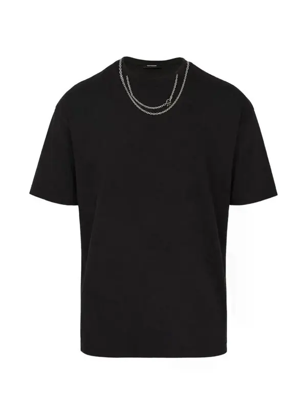 We11Done Chain-embellished T-shirt