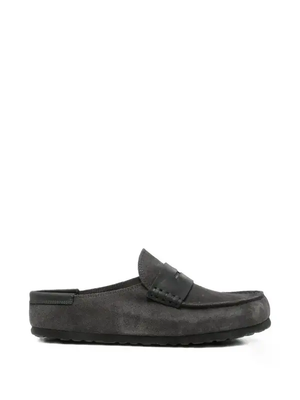 BIRKENSTOCK Suede Slip-on Slippers