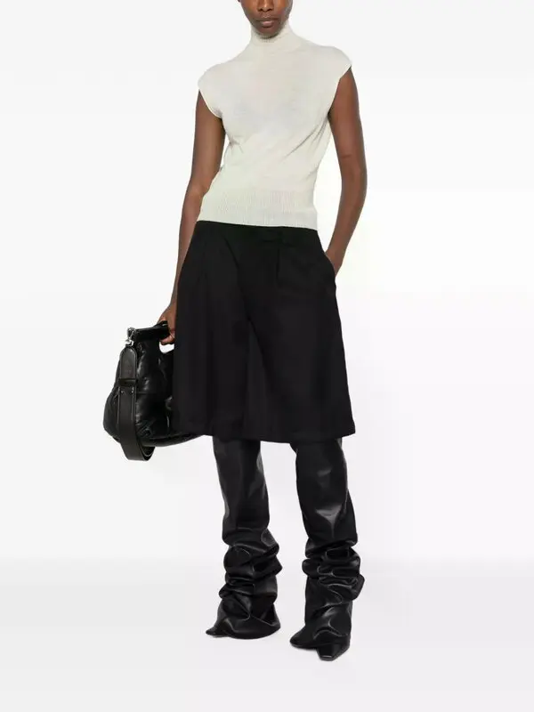 Rick Owens Ribbed Turtle-neck Top