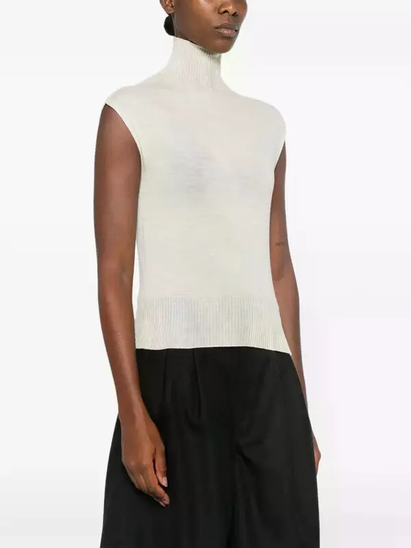Rick Owens Ribbed Turtle-neck Top