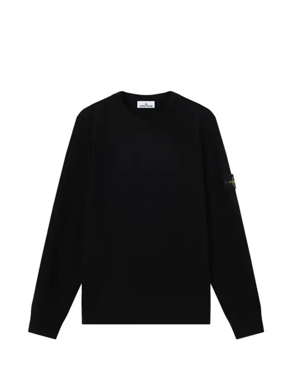 Stone Island Light Rws Geelong Wool Crew Neck Sweater