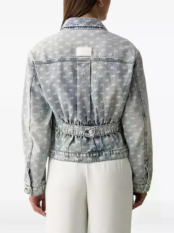 Armani Exchange Logo-print Denim Jacket
