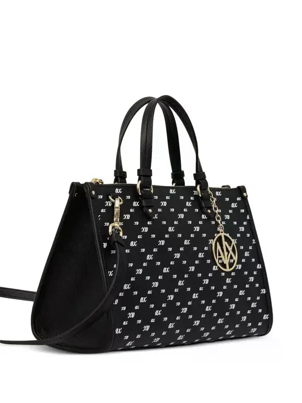 Armani Exchange Logo-print Tote Bag