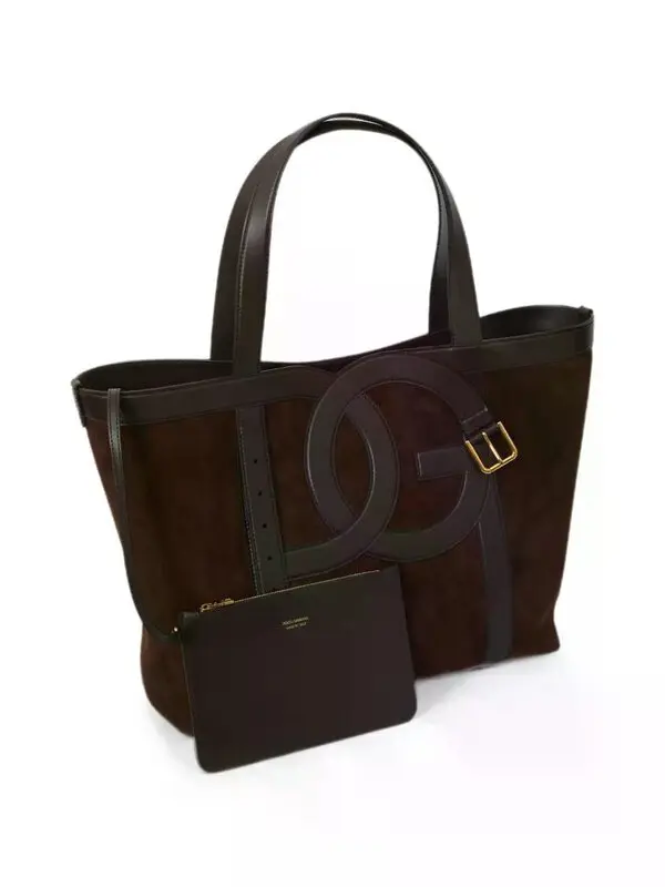 Dolce & Gabbana Suede Tote Bag