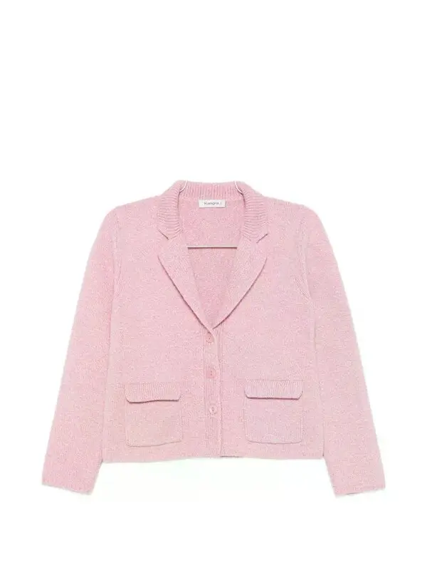 KANGRA Knitted Notch-lapel Jacket