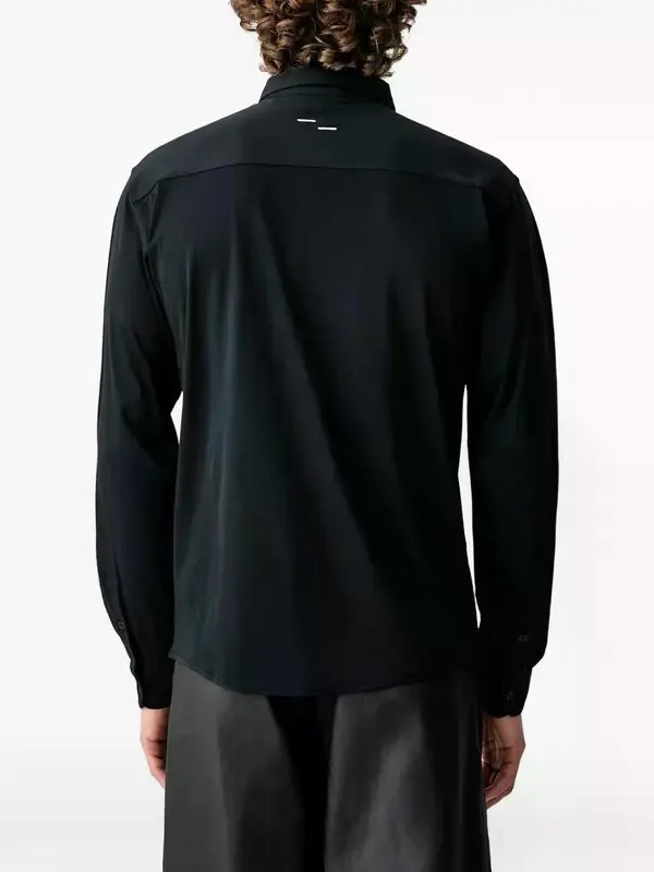 Filling Pieces Logo-embroidered Shirt