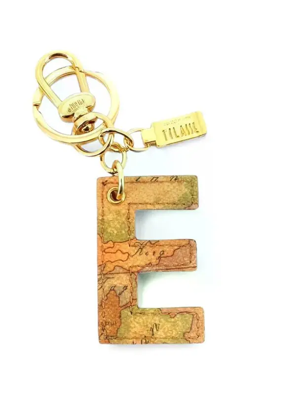ALVIERO MARTINI 1° CLASSE Geo Map Letter-e Keyring
