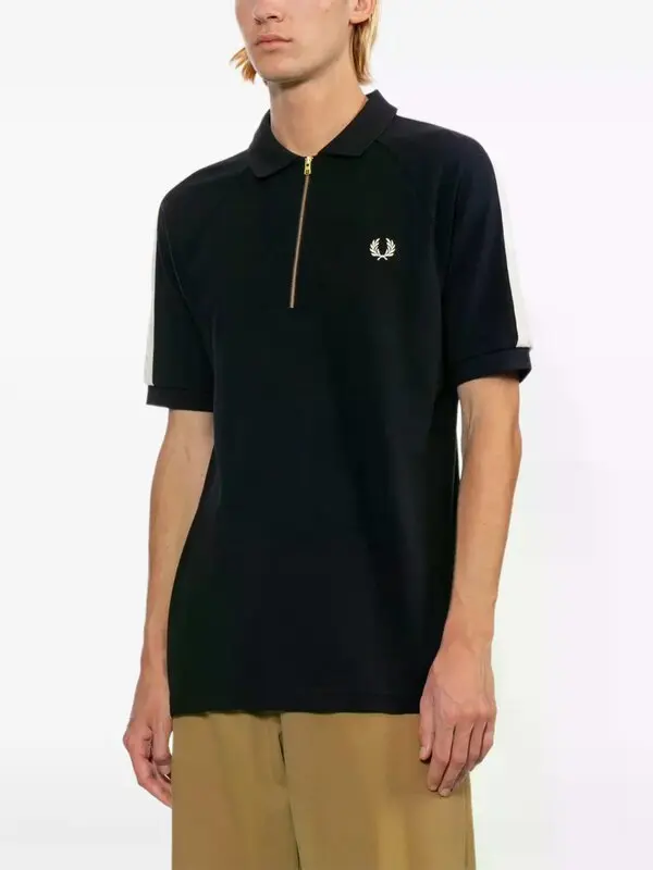 Fred Perry Logo-embroidered Short Sleeve Polo Shirt