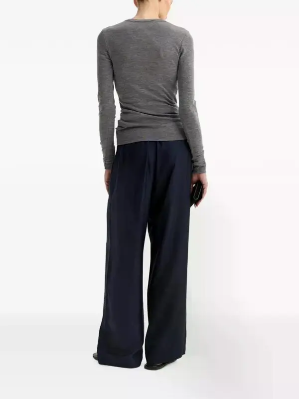 RÓHE Fine-knit Long-sleeved T-shirt