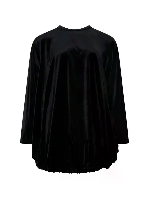 Comme Des Garçons Layered Gathered T-shirt