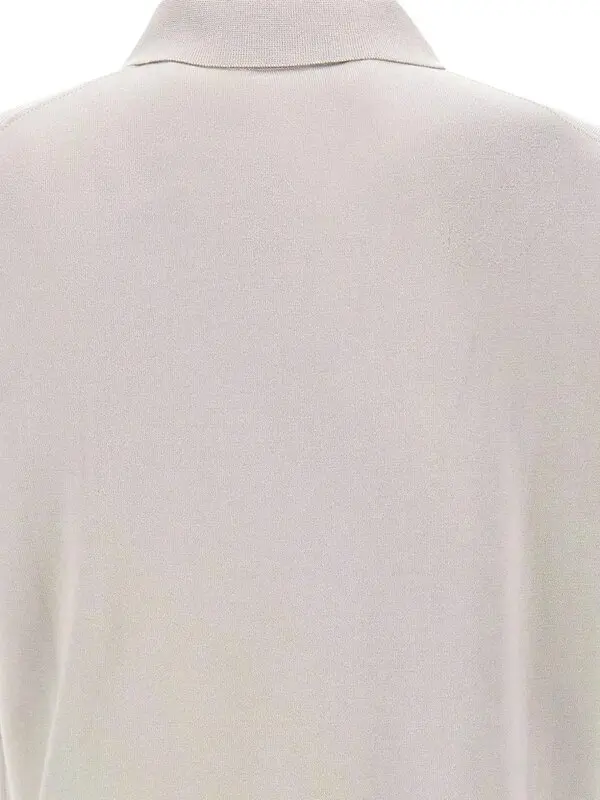 KANGRA Ribbed-trim Polo Shirt