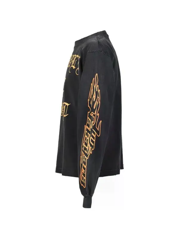 JUN/NAKAYAMA Graphic-print Long-sleeve T-shirt