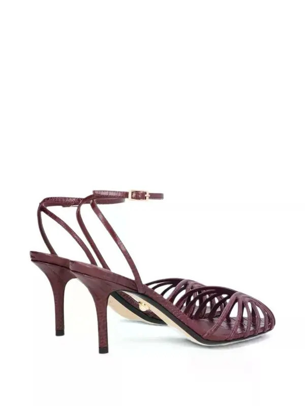 ALEVI MILANO Lizard Cage Sandals