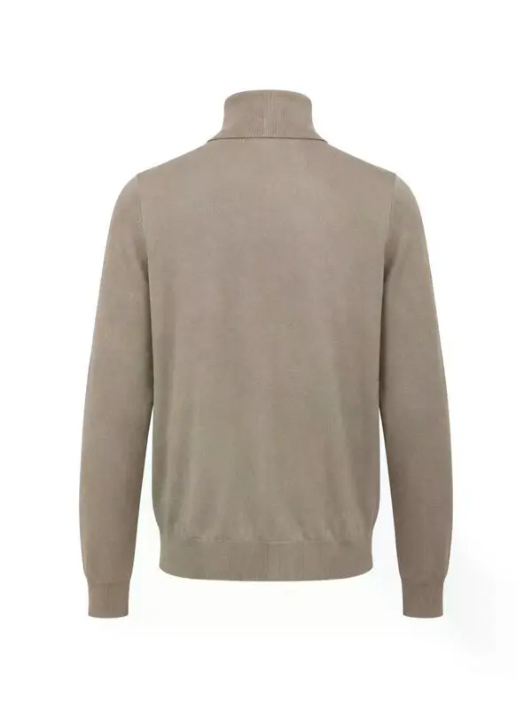 FRANZESE COLLECTION David Beckham Ribbed-knit Turtleneck Sweater - Neutrals