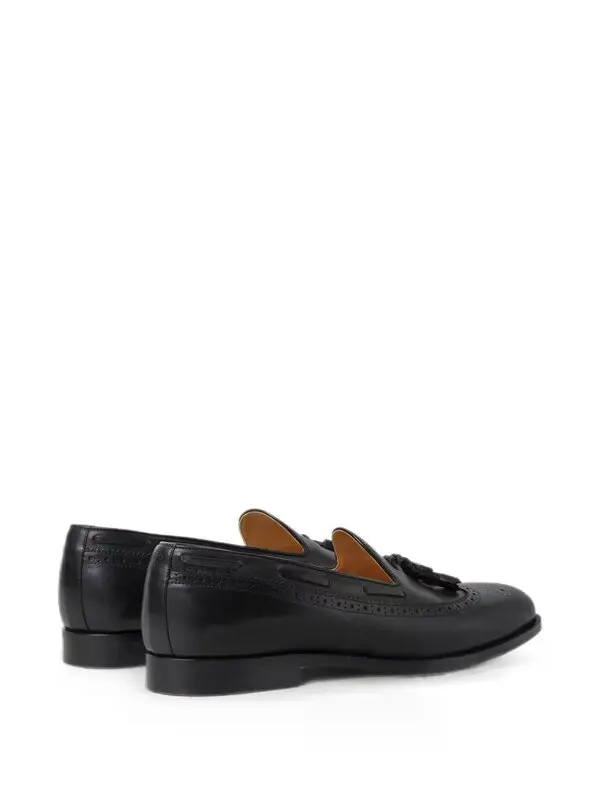 Loro Piana Heritage Calfskin Serge Walk Loafers