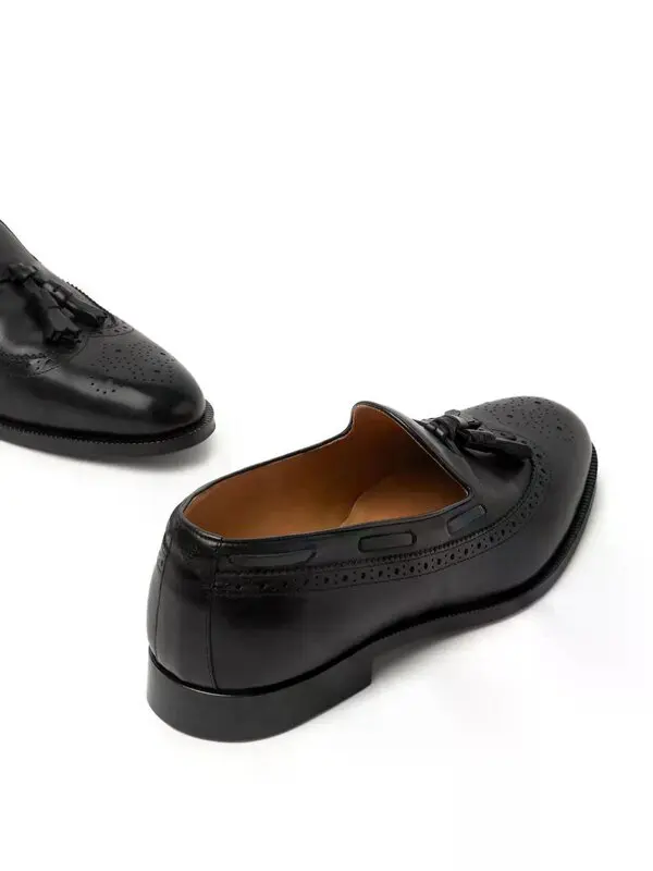 Loro Piana Heritage Calfskin Serge Walk Loafers