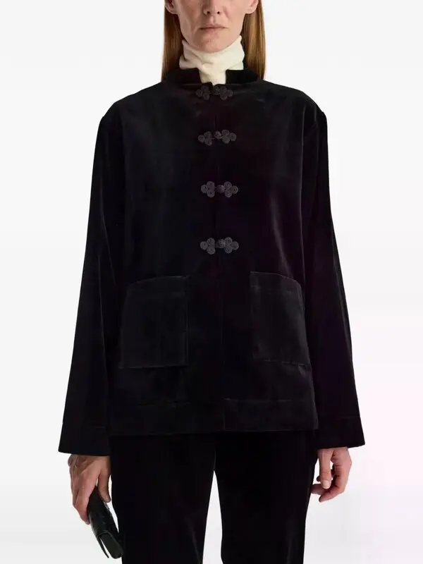 RÓHE Velvet Oversized Jacket