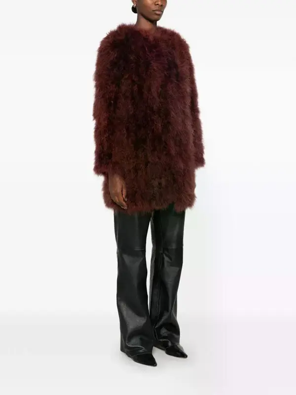 YVES SALOMON Feather-embellished Jacket