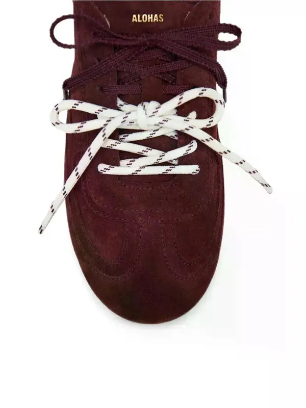 ALOHAS Suede Lace-up Sneakers