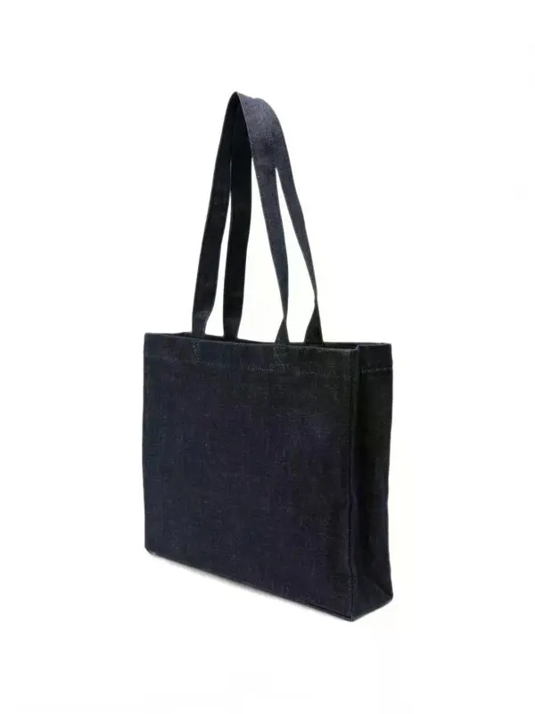A.p.c. Logo-print Denim Tote Bag