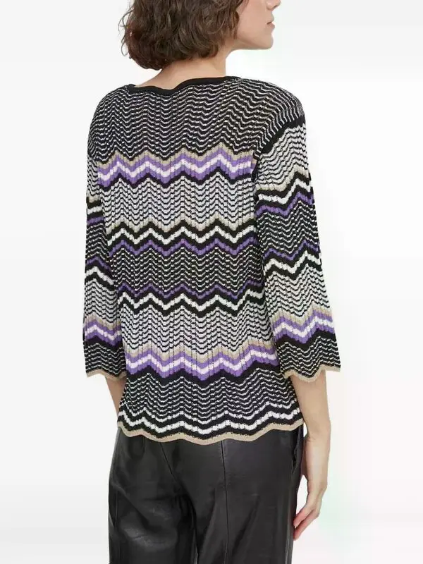 Sisley Zig-zag Sweater