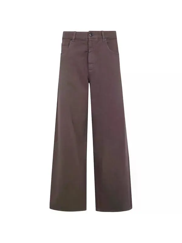 Brunello Cucinelli Silk Wide-leg Trousers