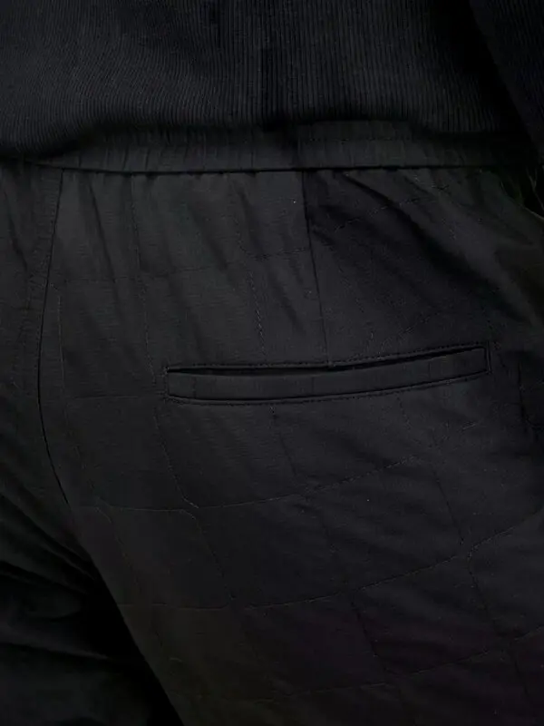 Sisley Quilted Cropped Trousers