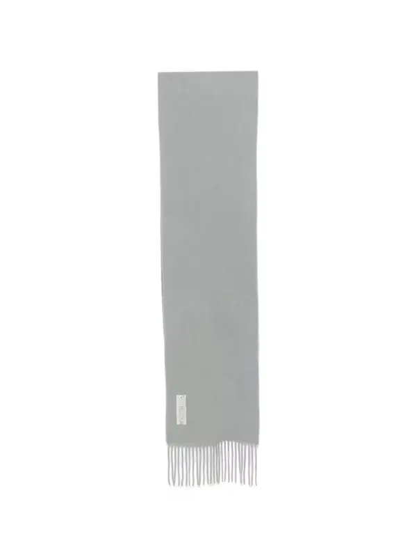 Our Legacy Estate Fringed Wool Scarf - Grey