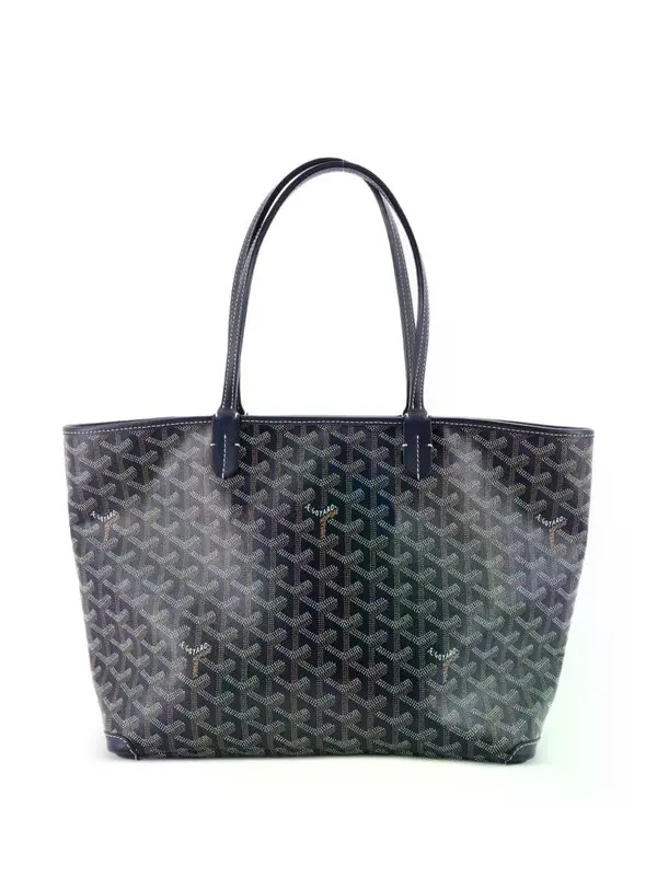 Goyard Artois Coated Canvas Pm Tote Bag - Blue