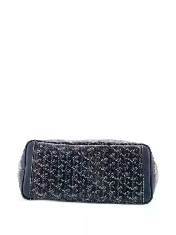 Goyard Artois Coated Canvas Pm Tote Bag - Blue