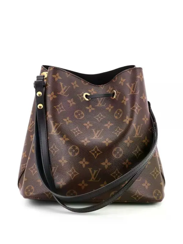 LOUIS VUITTON Monogram Canvas Neonoe Bucket Bag - Brown