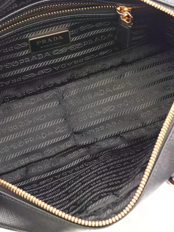 Prada Saffiano Lux Handbag - Black