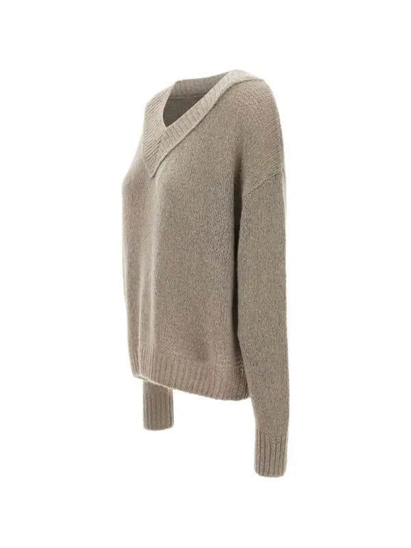 Hemisphere V-neck Pullover