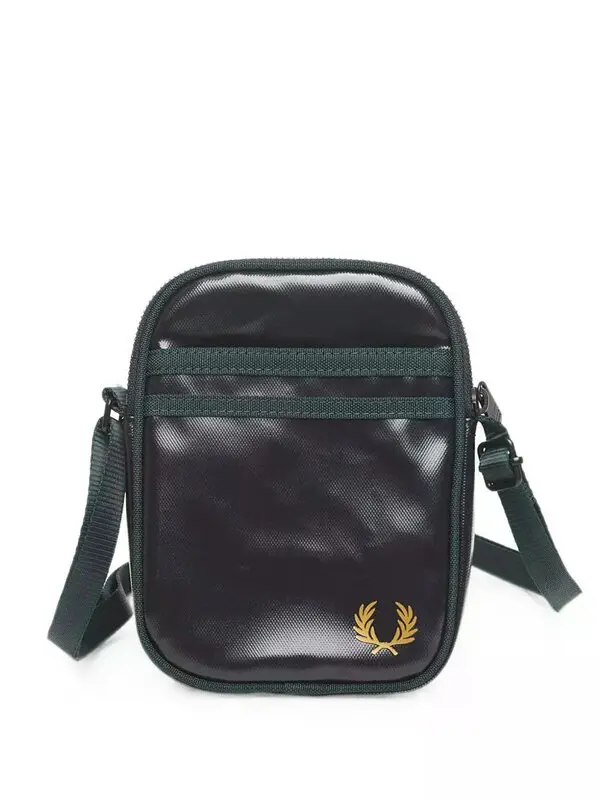 Fred Perry Small Logo-embroidered Webbing-trim Messenger Bag