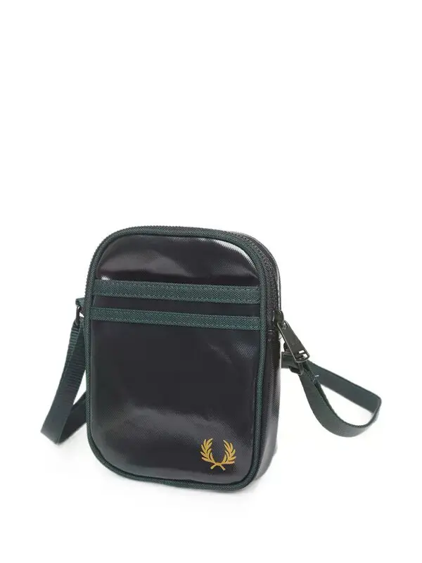 Fred Perry Small Logo-embroidered Webbing-trim Messenger Bag
