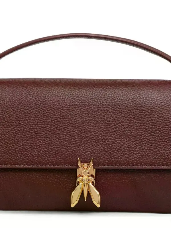 Patrizia Pepe Fly Pebbled-leather Tote Bag
