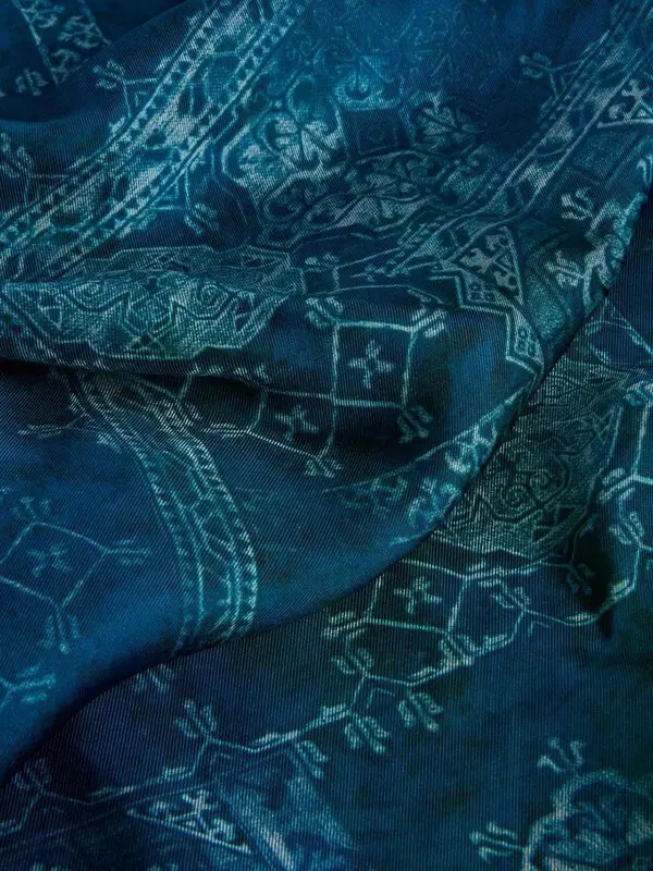 Momoni Nipponia Silk Scarf