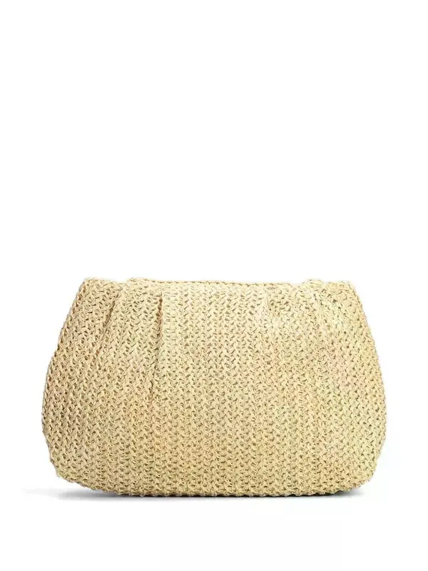 MARC ELLIS Buby S. Claire C Woven Clutch Bag