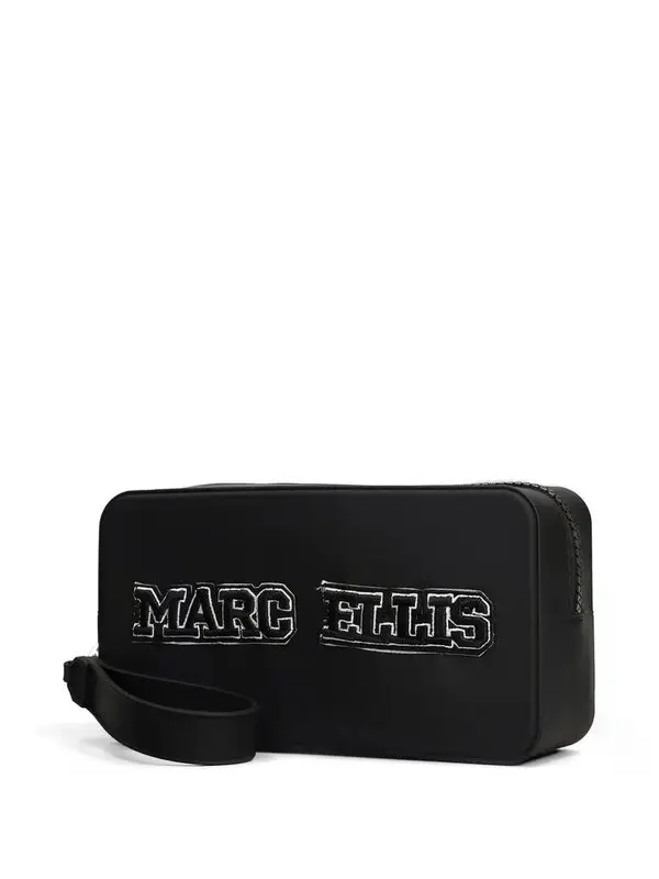 MARC ELLIS Logo-patch Flat Clutch Bag