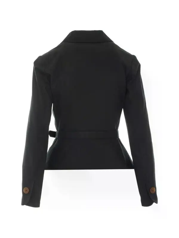 VIVIENNE WESTWOOD Belted Peplum-hem Jacket