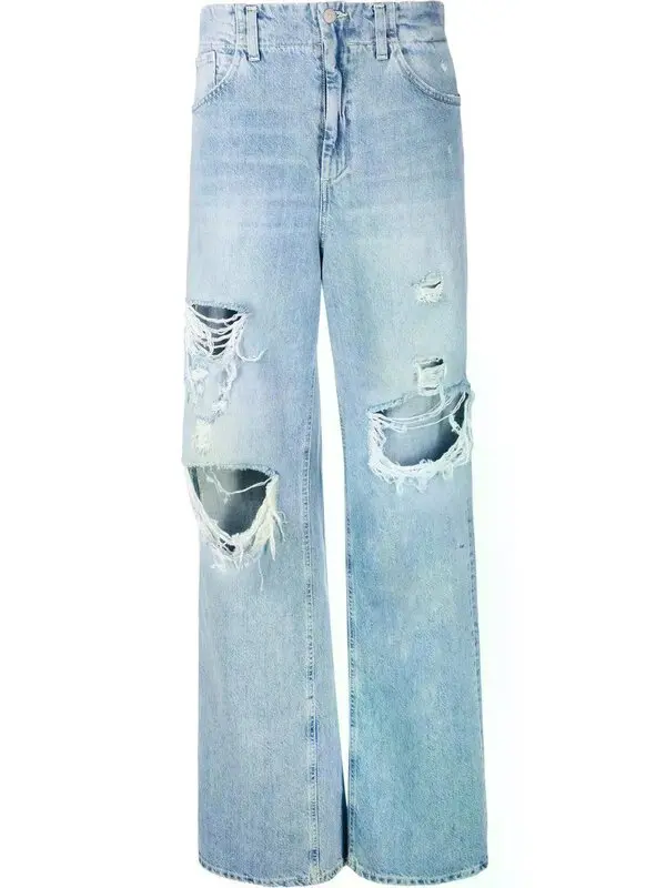 DONDUP Distressed Denim Jeans