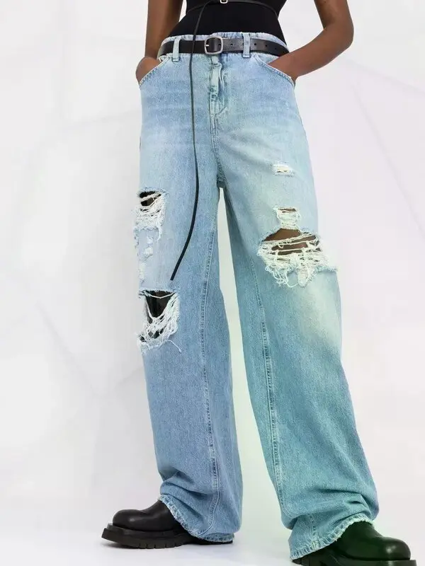 DONDUP Distressed Denim Jeans