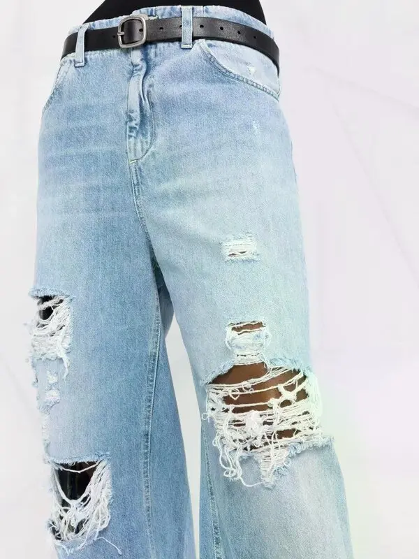 DONDUP Distressed Denim Jeans