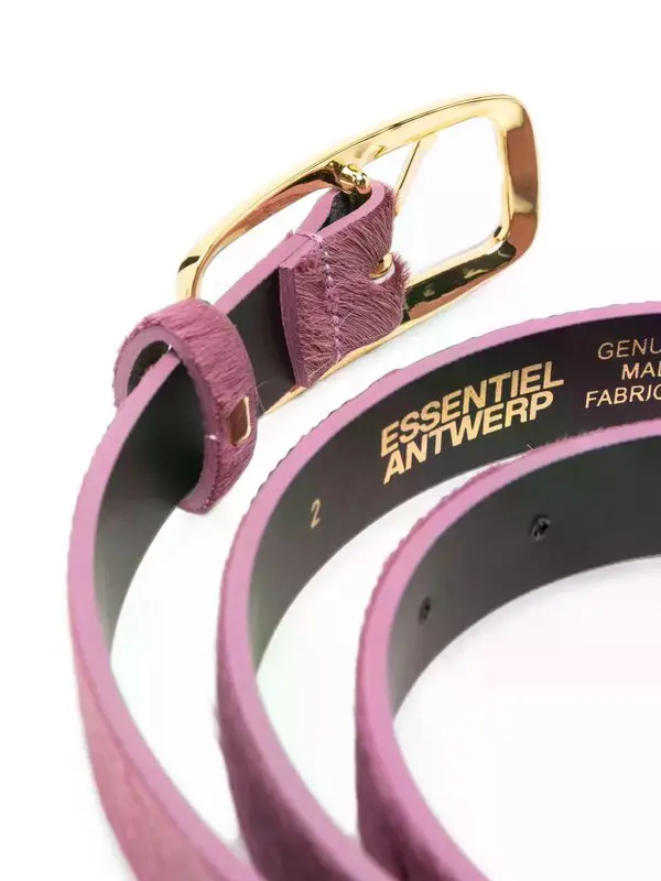 Essentiel Antwerp Textured Belt - Pink