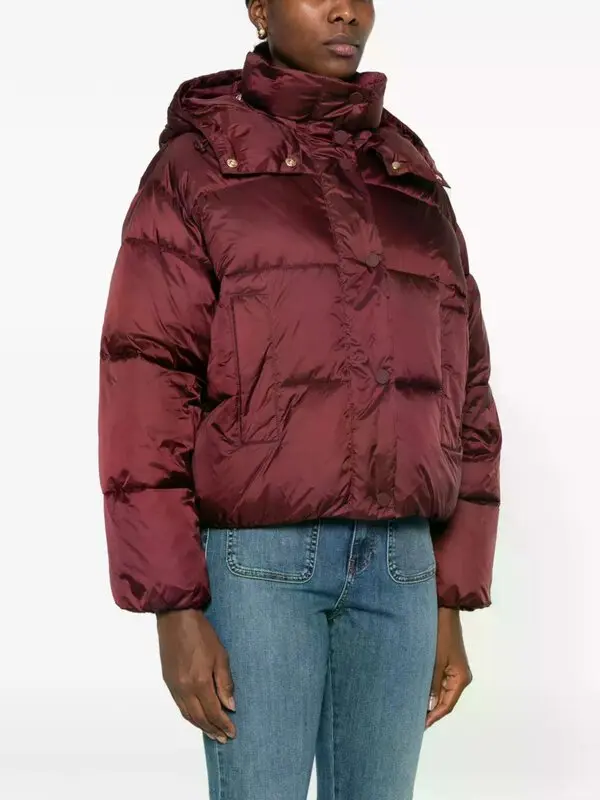 TWINSET Quilted Hooded Puffer Jacket