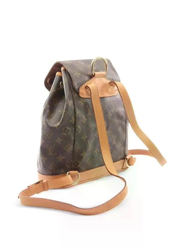 LOUIS VUITTON Montsouris Monogram Canvas Backpack