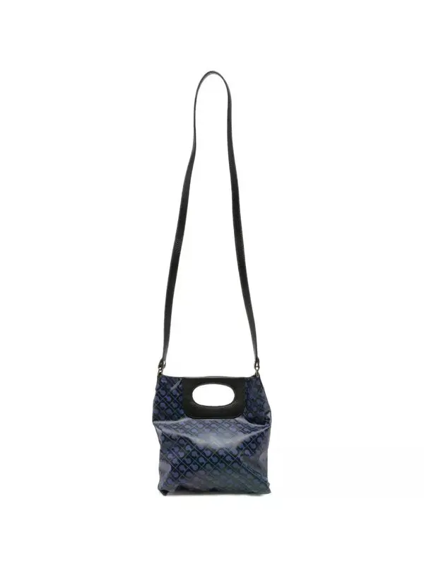 GHERARDINI Monogram-print Tote Bag - Black